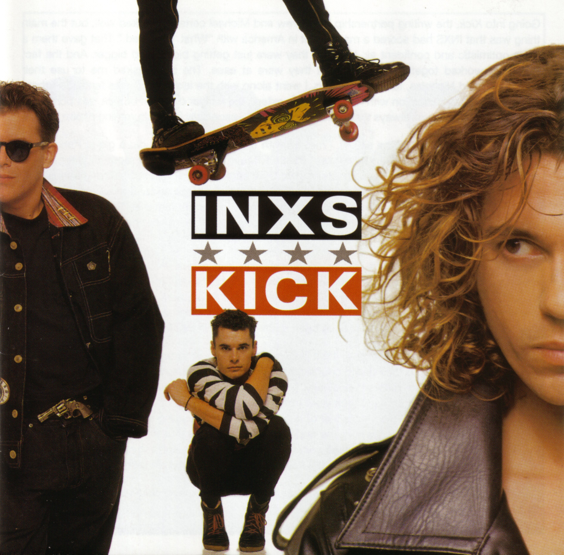 Scarica la copertina cd INXS - Kick (16 Tracks) - Front, scarica la cover cd INXS - Kick (16 ...