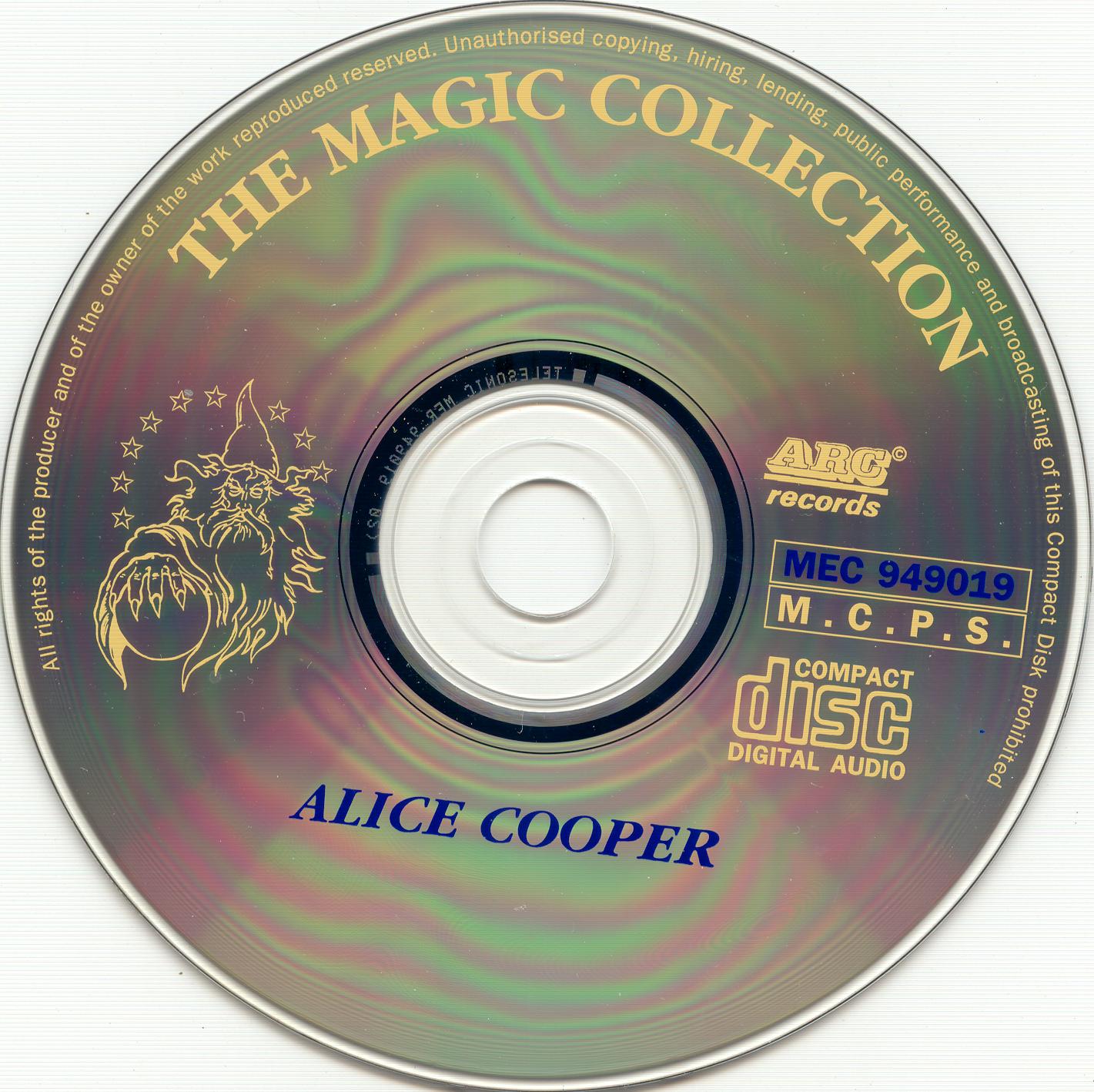 Copertina cd Alice Cooper - The Magic Collection - CD, cover cd Alice ...