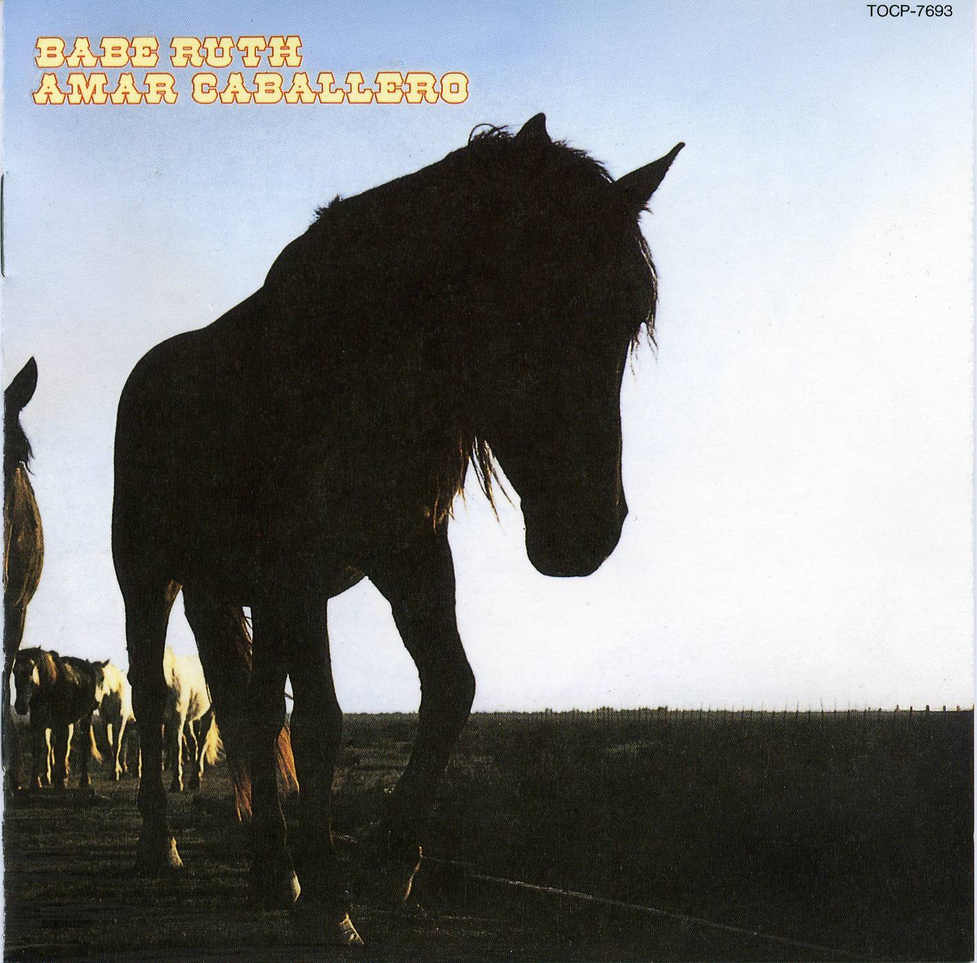 Copertina cd Babe Ruth - Amar Caballero - Front, cover cd Babe Ruth ...